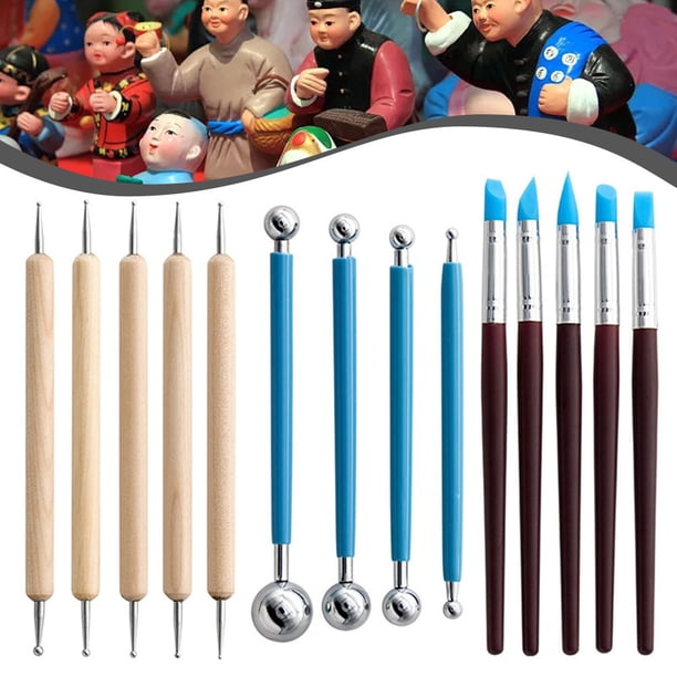 Lefu Pottery Tool Set Diy Soft Clay Clay Sculpture Auxiliary Clay ...