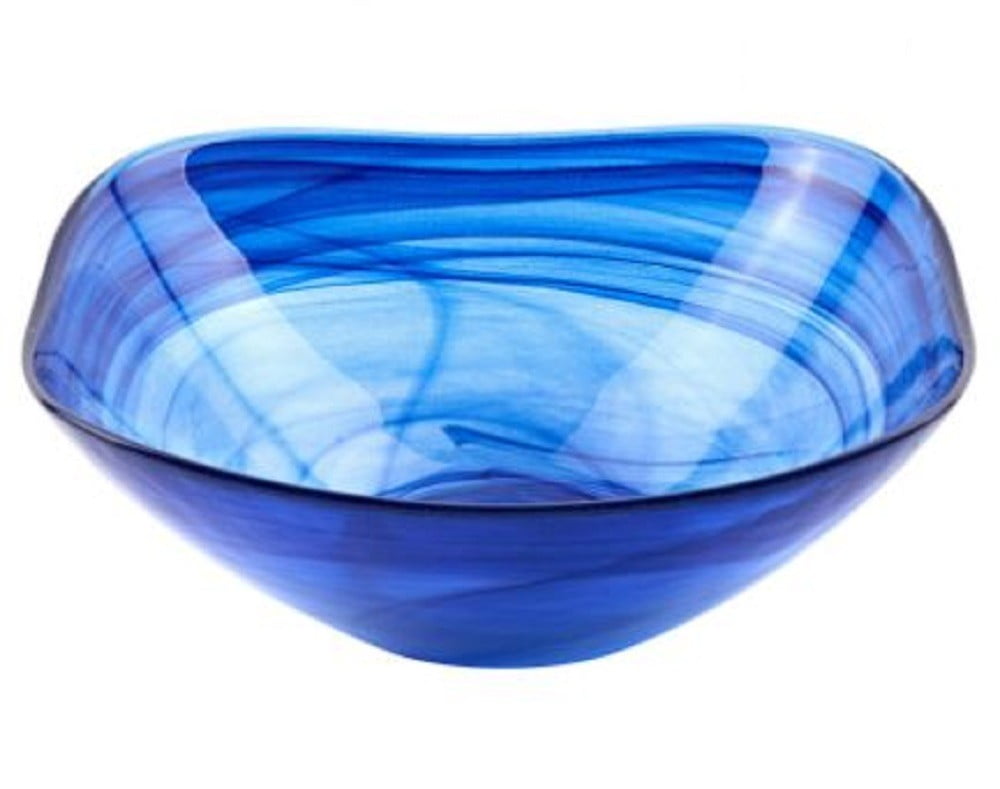 Dining & Serving Blue Swirl Bowl Bowls Home & Living etna.com.pe