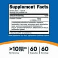 Nutricost Probiotic Complex 10 Billion CFU 60 Capsules with 10 Strains ...