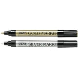 Pilot Metallic Permanent Marker, Medium, Silver - Walmart.com