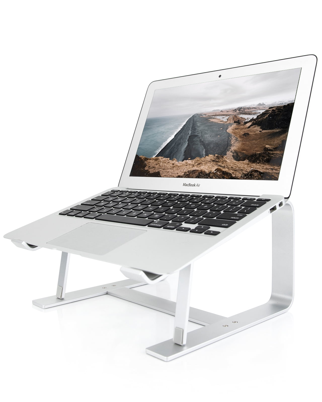 Aluminium Computer Laptop Riser, Ergonomic Laptop Holder For 10-17 Inch ...