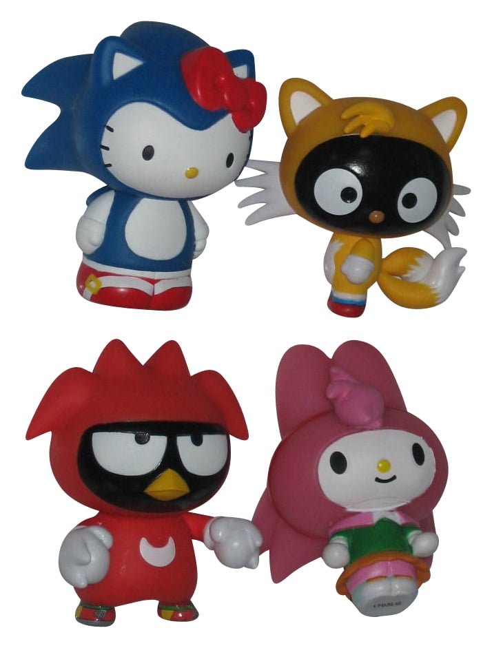 Buy Sonic The Hedgehog Sanrio 3-Inch Figure Set - (Hello Kitty ...