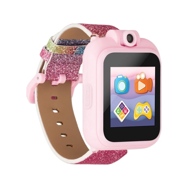 PlayZoom 2 Girls Smartwatch - Rainbow Glitter - Walmart.com