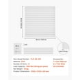 4x4 Slatwall Panel for Garage - White PVC Modular Wall System, Easy ...