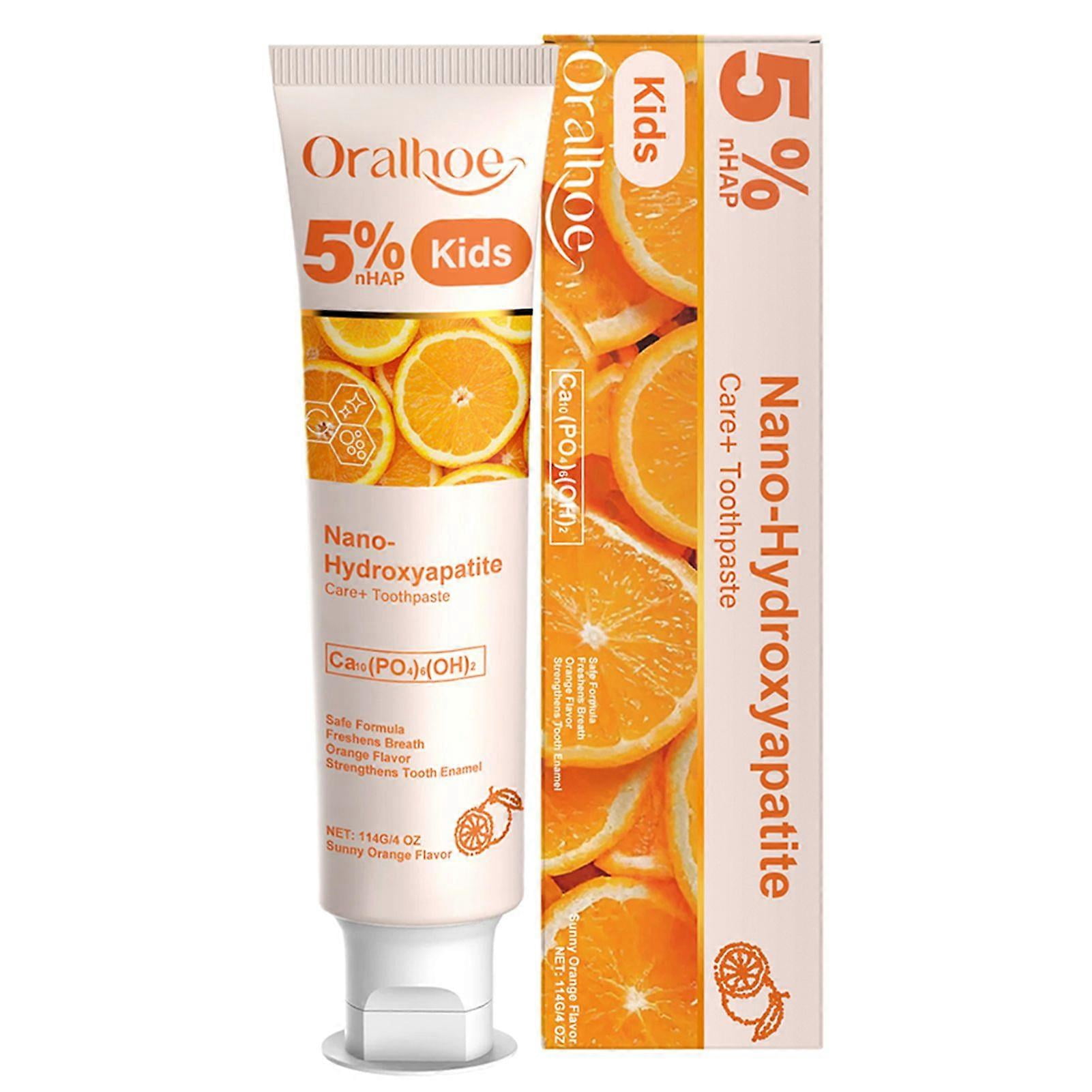 5% Hydroxyapatite Toothpaste for Kids - 5% nHAP Toothpaste Non-Fluoride ...