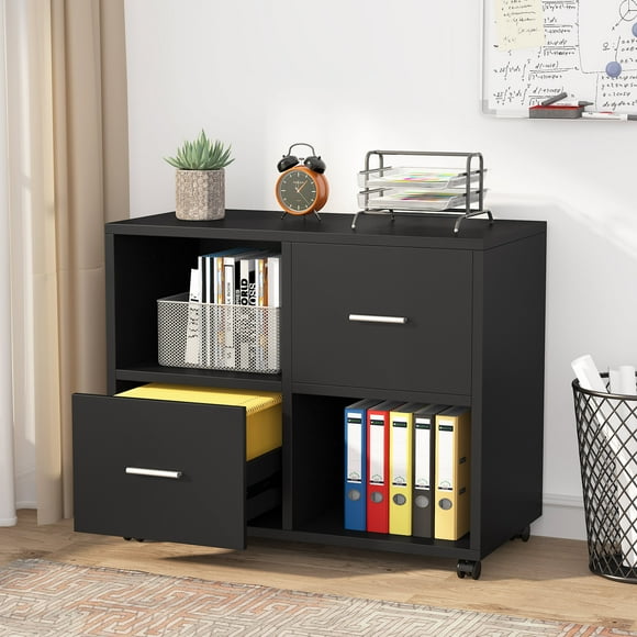 Lateral Wood Filing Cabinets