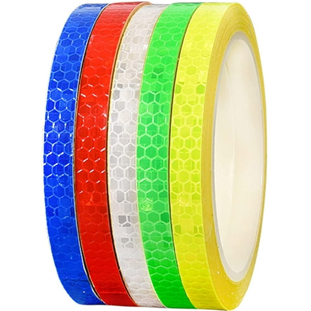 Adhesive Reflective Tape 5 Rolls Self Adhesive Reflective Tape 40 ...