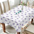 60x108in Square Printed Tablecloth Easy-Care Decorative Table Cloth for ...