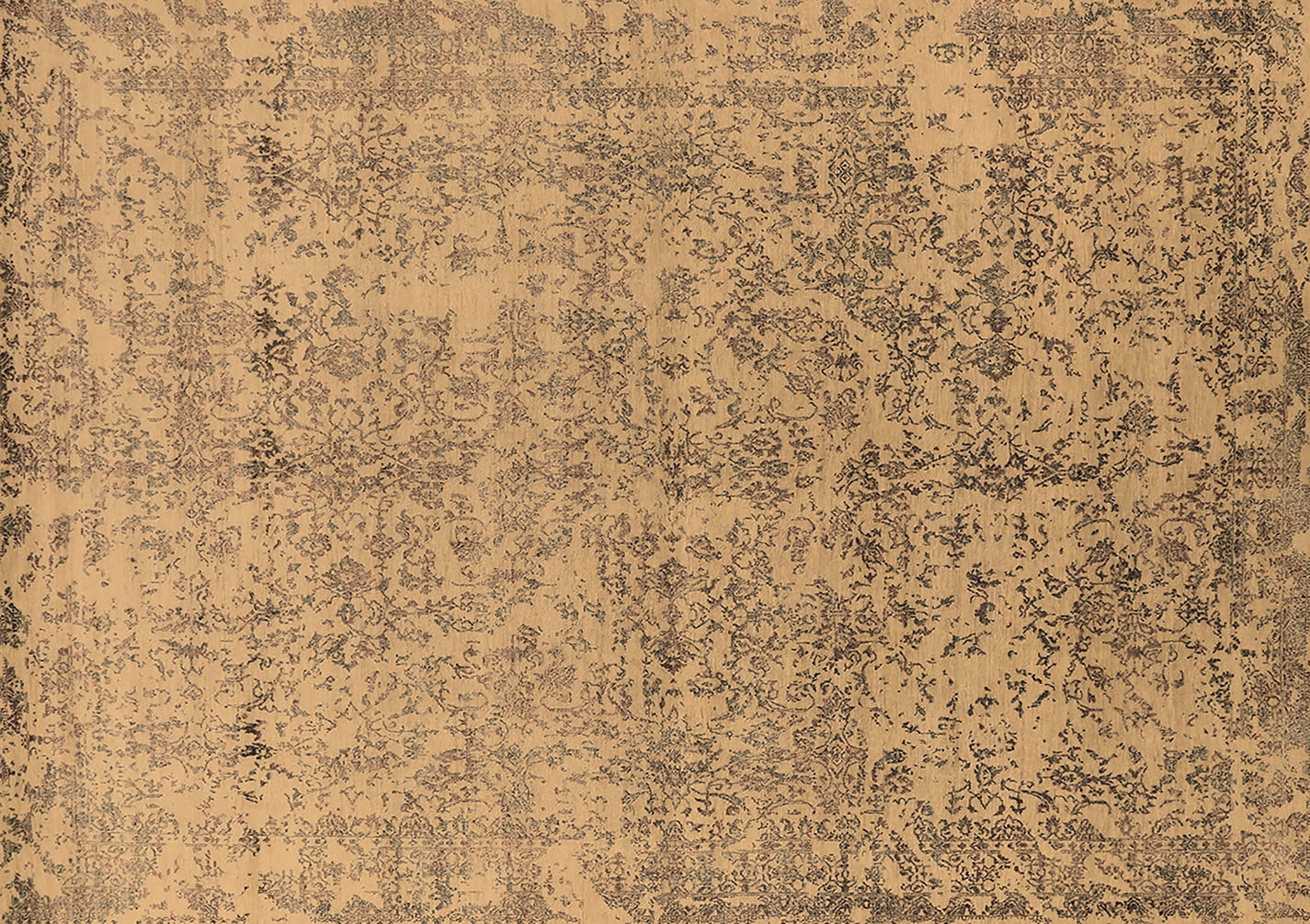 Ahgly Company Indoor Rectangle Oriental Brown Industrial Area Rugs, 5 ...