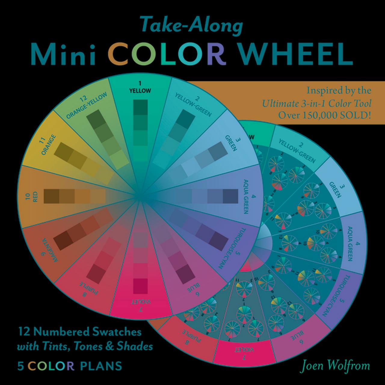 Reference Tool: Take-Along Mini Color Wheel : 12 Numbered Colors with ...