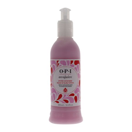 Avojuice Peony and Poppy Hand & Body Lotion by OPI for Women - 8.5 oz ...