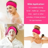 Spa Headband,3PCS Facial Headbands for Bath, Face Washing and Yoga ...