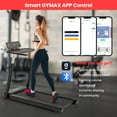 Superfit 3HP Running Machine Folding Treadmill Adjustable Height APP ...