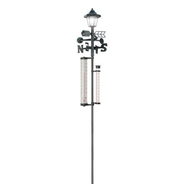 La Crosse Technology 724-1409 Black Wireless Rain Gauge Digital Rain ...