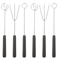 6pcs Chocolate Dipping Tool Cheese Fondue Tools Candy Dipping Fork ...