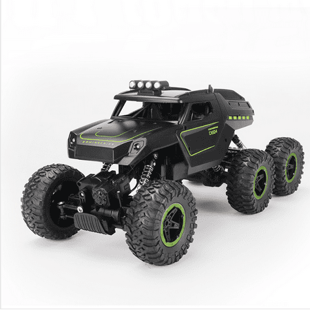 1:12 2.4G 6WD Remote Control Off-Road Six Wheel Truck W/ LED High Speed ...
