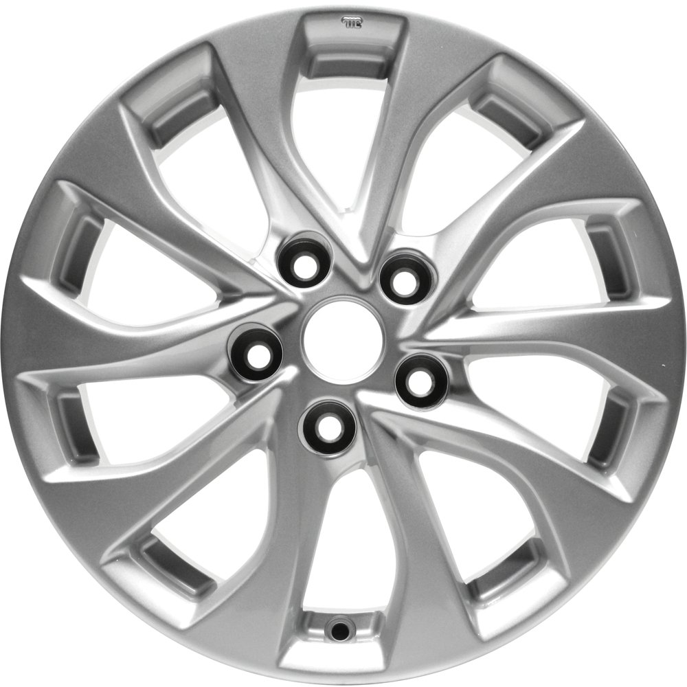 Aluminum Wheel Rim 16 inch for Nissan Sentra 16-20 5 Lug Silver Painted ...