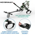 "HOVERMAX Hoverboard Cart, Adjustable Go Kart Seat Attachment for 6.5 ...