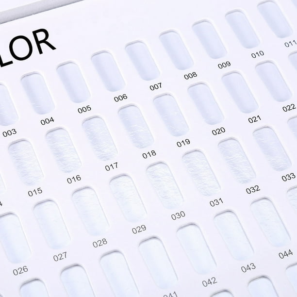 Nail Color Card Nail Polish Display Board Nail Art Showing Board Nail ...