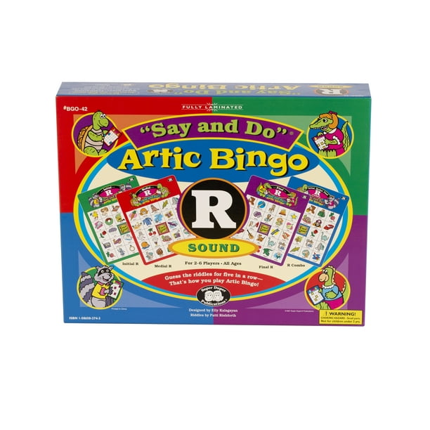 Super Duper Publications | Say and Do Artic Bingo Sound Game Letter “R ...