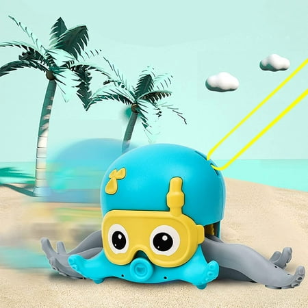 HTWW Baby Bath Toy and Walking Toy Octopus Clockwork for Playing in The ...
