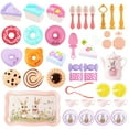 JUGAAD LIFE Tea Party Set for Girls, Rabbit Toy Tea Set for Kids ...