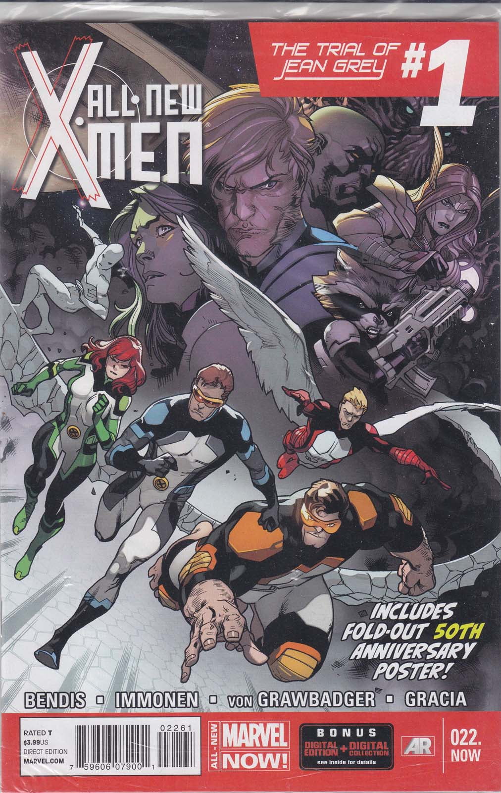 All-New X-Men #22 (with poster) VF ; Marvel Comic Book - Walmart.com
