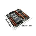 LAIQIEN Industrial X99 Two CPU Motherboards LGA 2011 2011-3 DDR4 ...