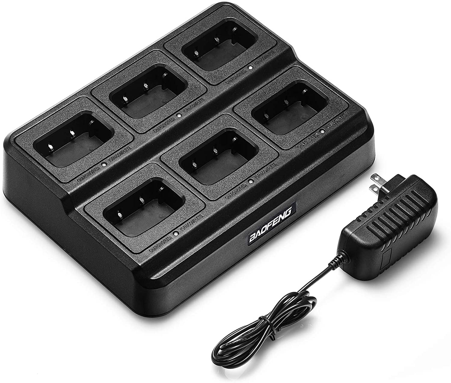 BAOFENG BF-888S Six-Way Charger Multi Unit Charger Base for BF-888S H ...