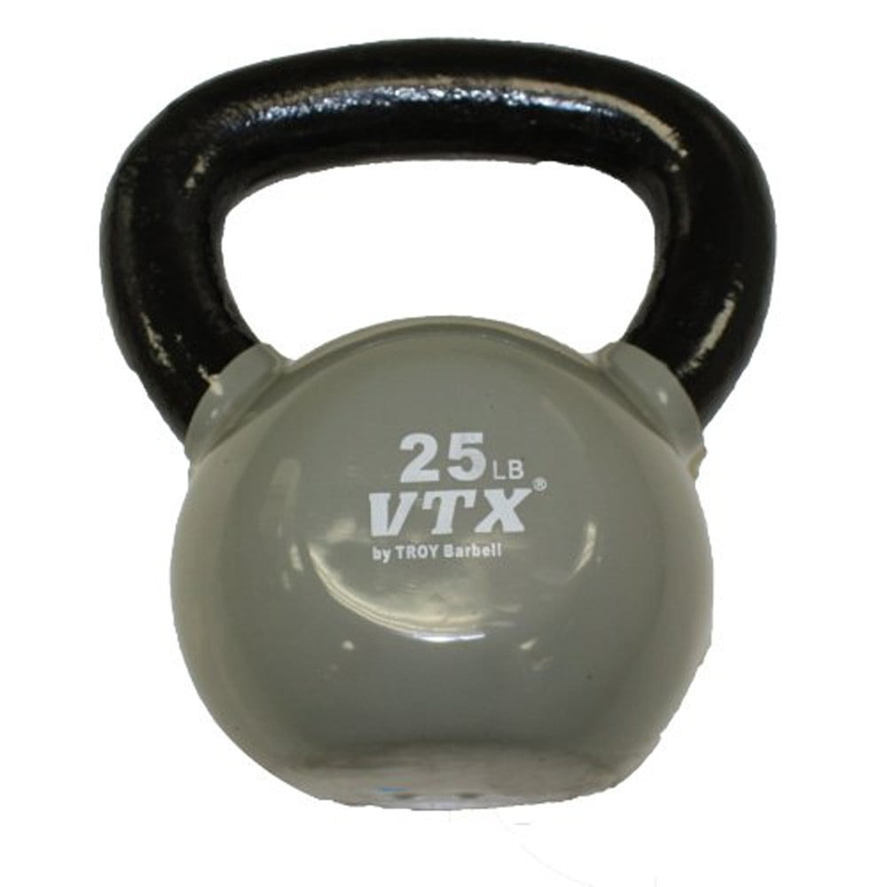 Troy Vinyl 25 Lb. Kettlebell-Grey - Walmart.com
