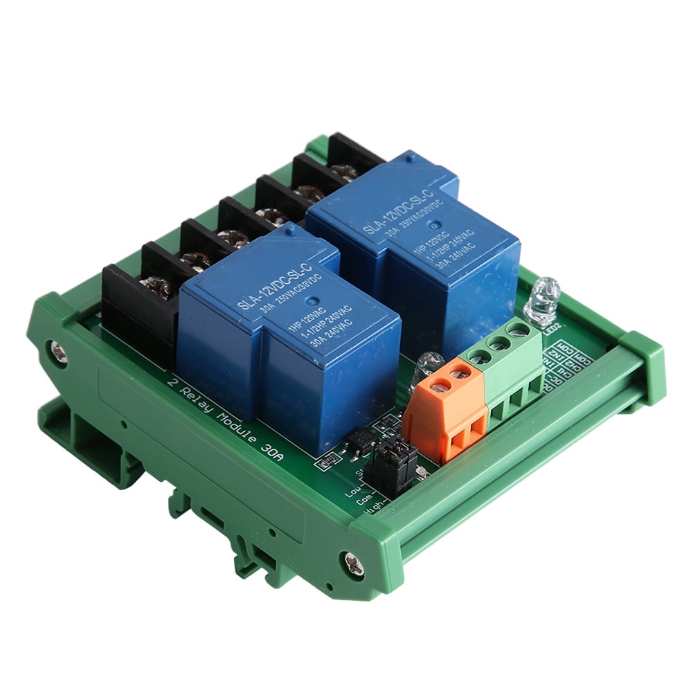 Relay Module Relay Board 12v Relay Module Trigger Module 2-Channel 30A ...