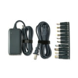 onn 65W Laptop Charger with 10 Interchangeable Tips, 10ft Power Cord ...