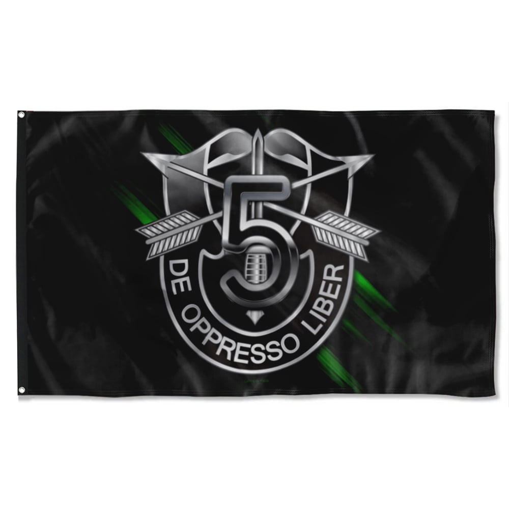 Cayyon 5th Special Forces Group Legacy Numeral Flag 3x5Feet Military ...