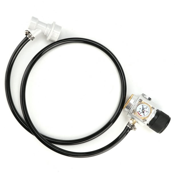 Gas Regulator,0-90PSI CO2 Mini Gas C Regulator Gas Regulator Line ...