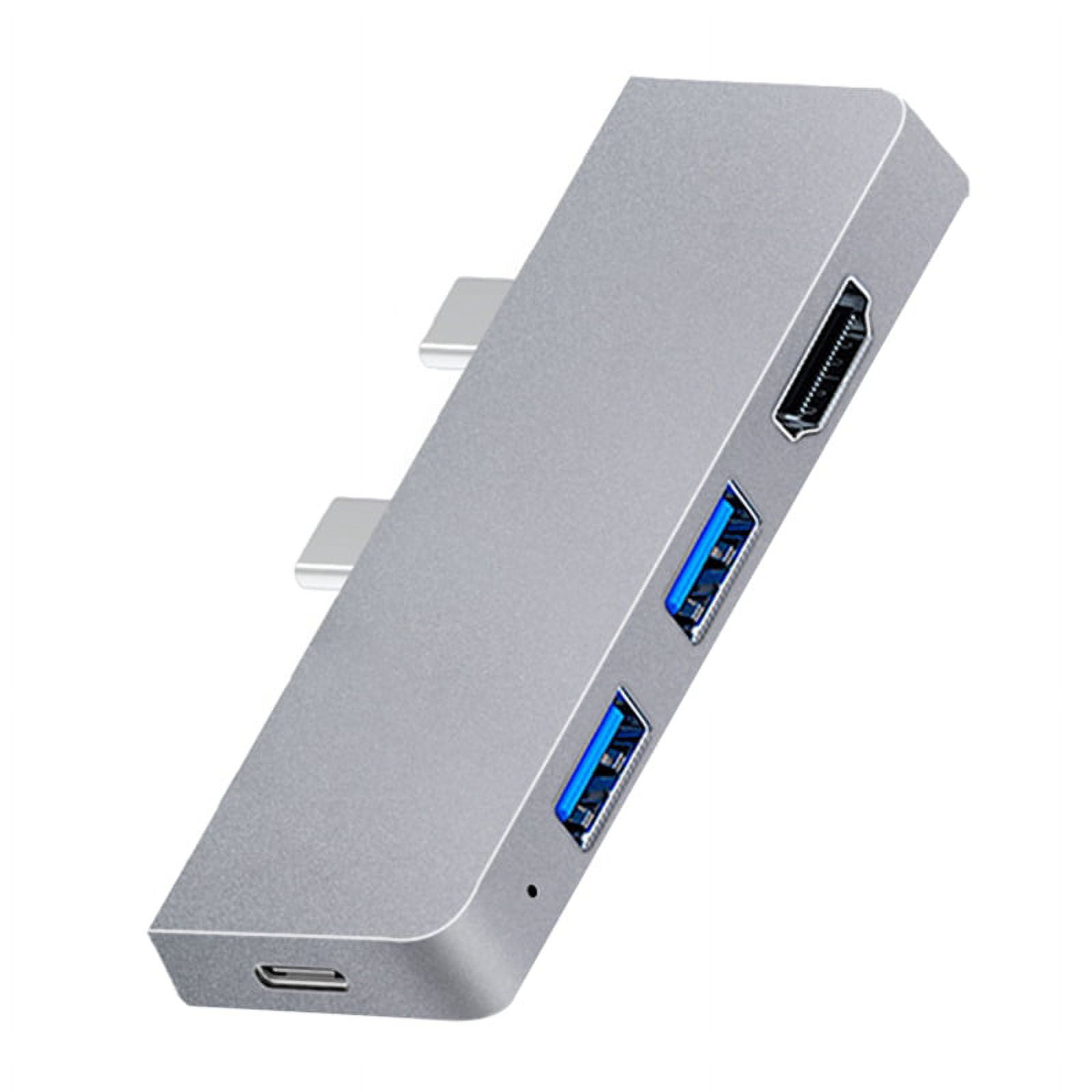Para Surface Pro 8 USB C Hub, Adaptador Compatible con 4K + 2 Lectores ...