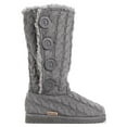 Muk Luks Women's Lilyana Faux Fur Lined Side Button Knit Boots ...