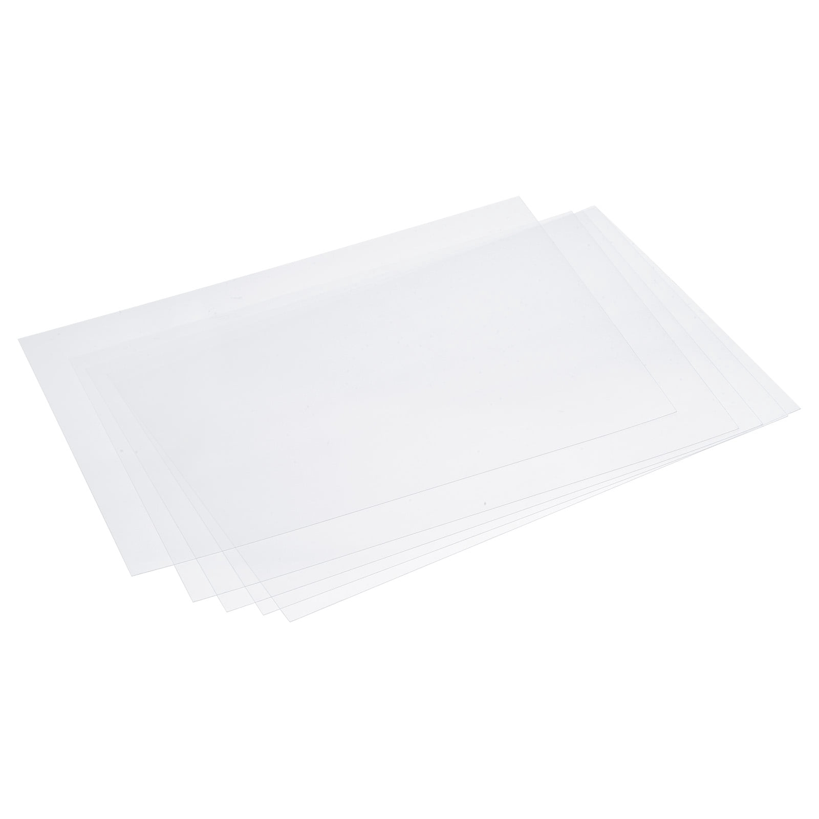 Uxcell BOPS Shrink Plastic Sheet, 29cm x 20cm x 0.3mm Glossy Shrink ...