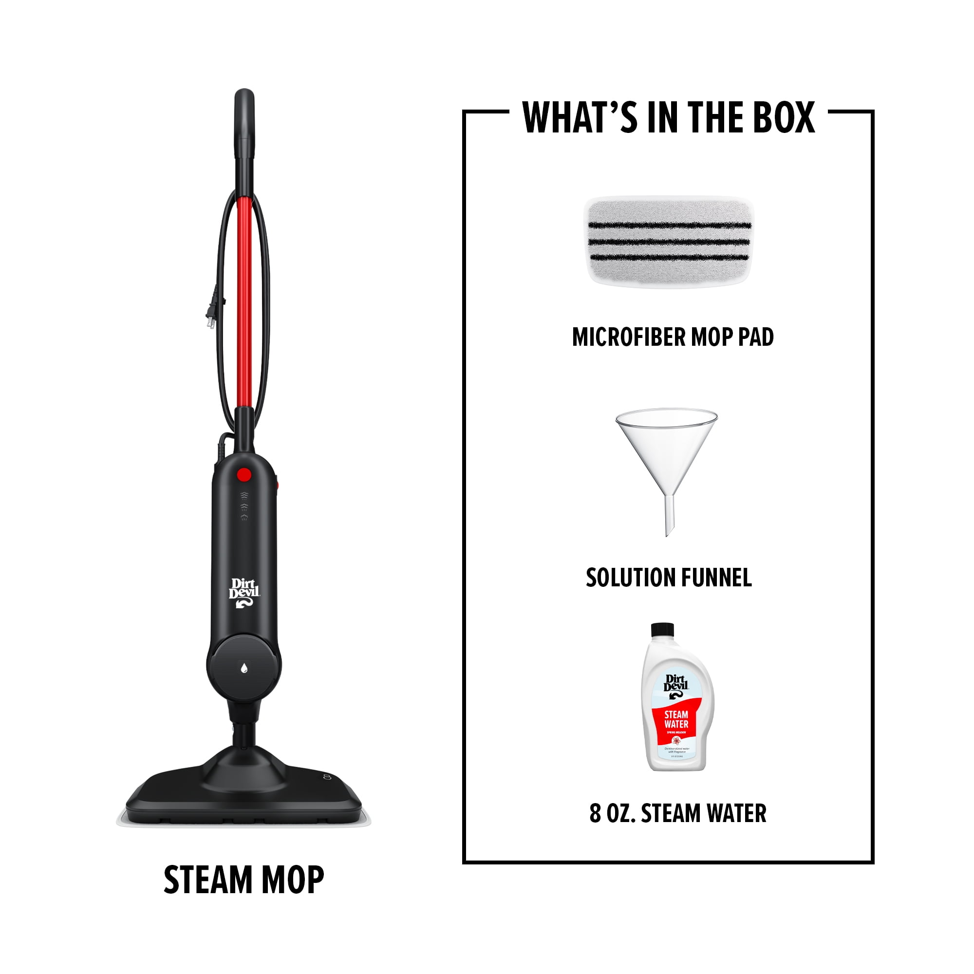 Dirt Devil Hard Steam Mop Walmart