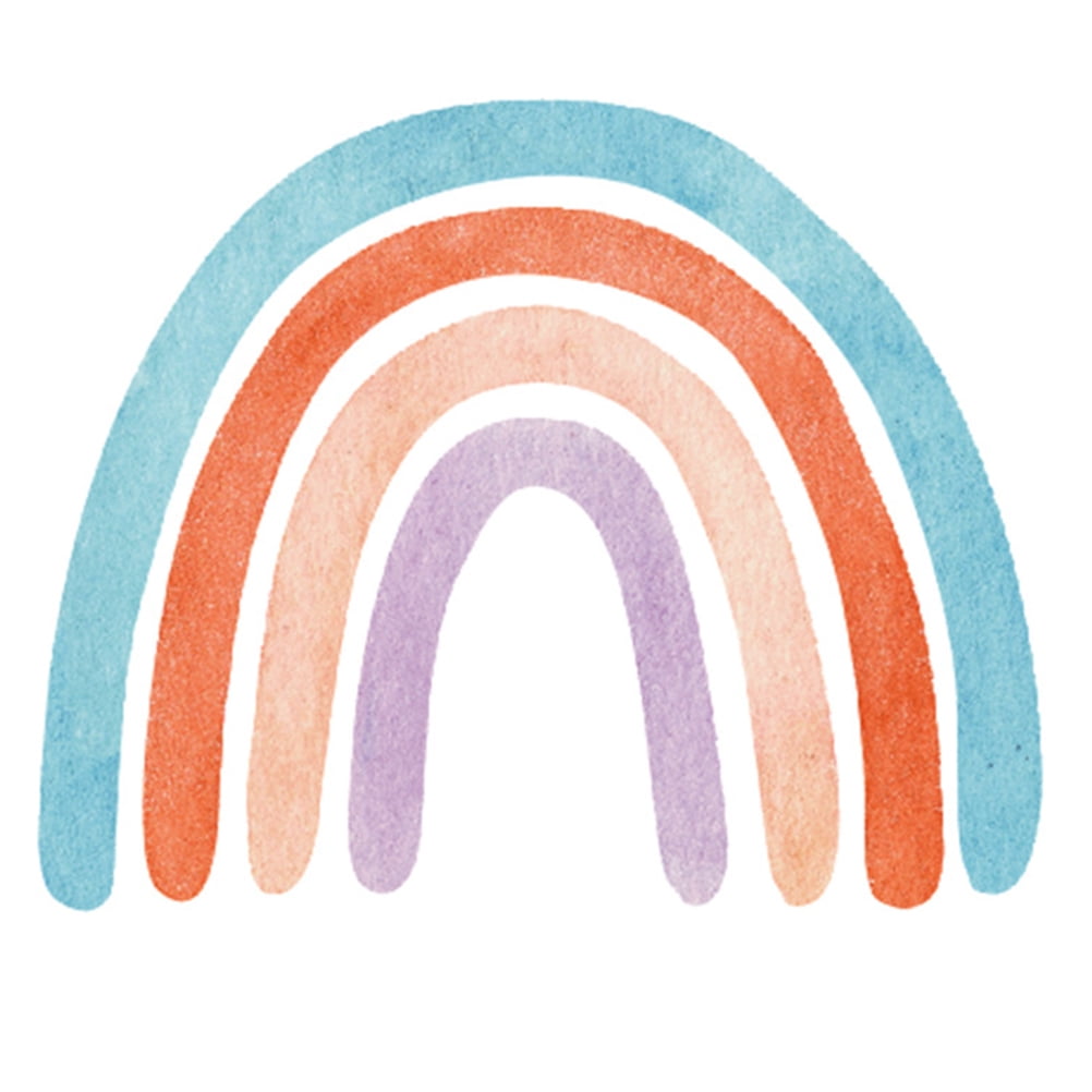 Click here for Pinxor Lovely Large Rainbow Wall Sticker Kid Room... prices