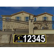 Painted Curb Numbers