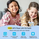 RUIZU 16GB MP3 Player for Kids, Cartoon Panda Portable Music Player ...