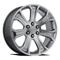 OE Creations Aluminum Rim PR113 22X9in Hyper Silver Dark with Chrome ...