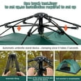 4 Person Camping Tent, GVDV Instant Easy Pop up Tents for Camping ...