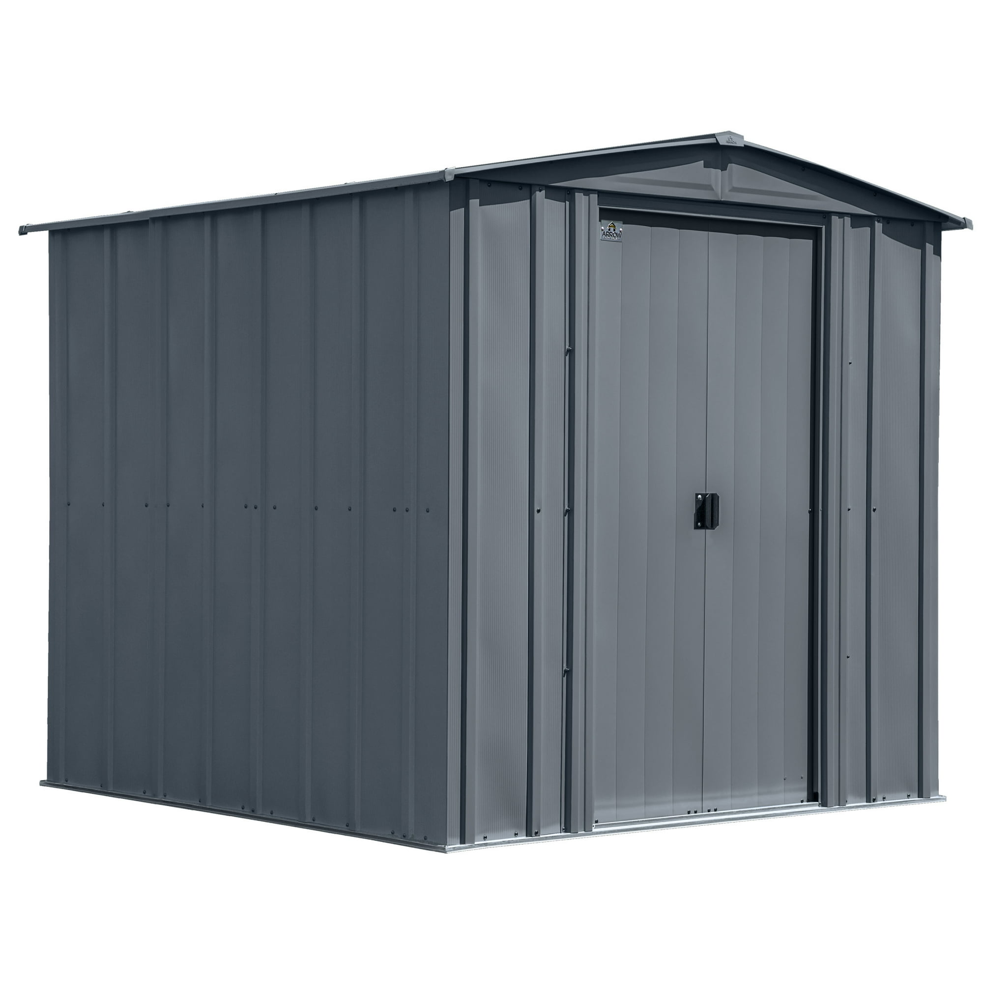 Click here for Arrow 6 X 7 X 6 Ft Grey Shed 6 Ft prices