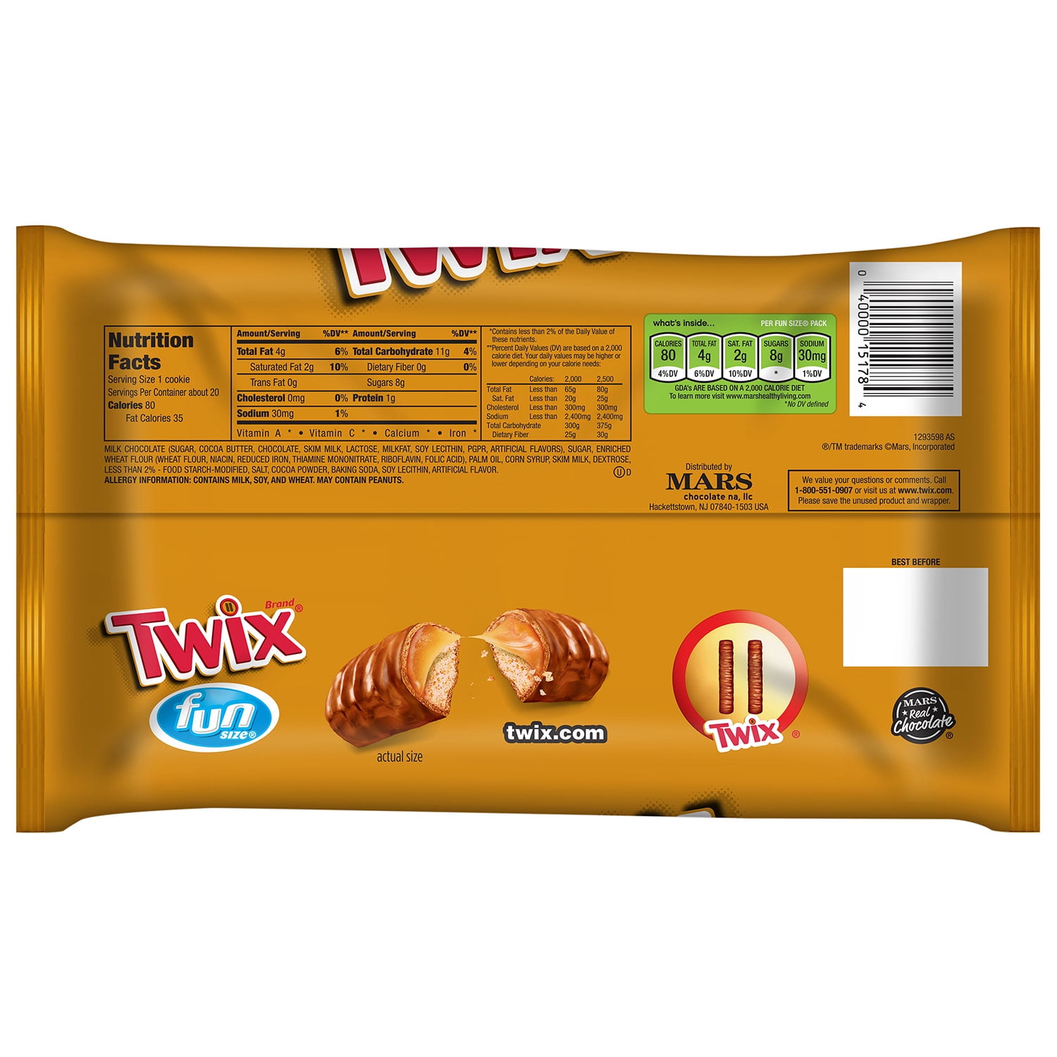Twix Ingredients