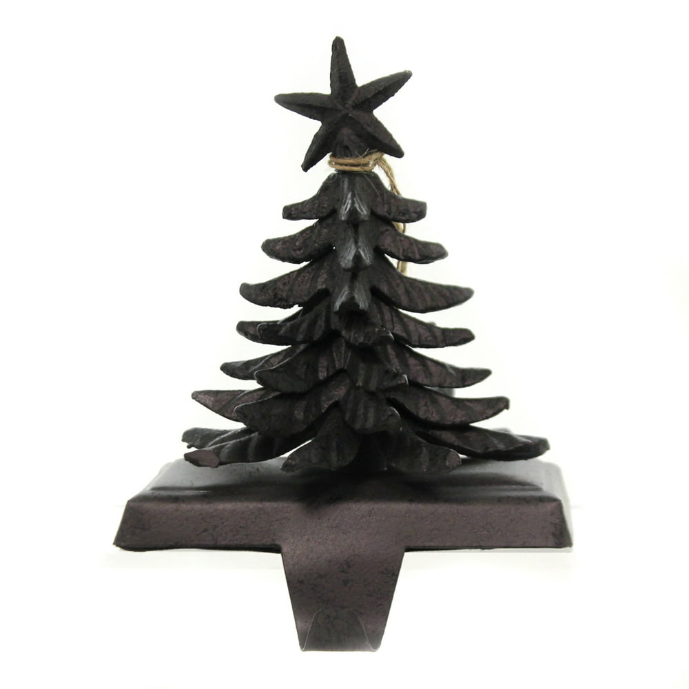 Christmas Christmas Tree Stocking Holder. Metal Star Mantle Shelf 22813 ...