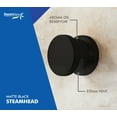Steamspa Bkt900-A Black Series Bluetooth/Wifi 9Kw Quickstart Steam Bath ...