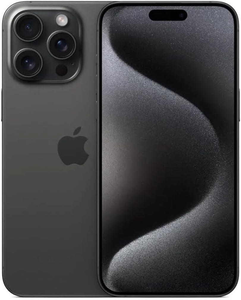 Apple iPhone 15 Pro Max 512GB | Black Titanium | Unlocked | Certified ...