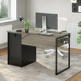 Bestier 48” Office Desk with Drawers, Computer Writing Desk with ...
