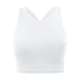 Built In Padded Top Racerback Vest Sports Bra Open Back Silk 3xl ...